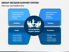 Group Decision Support System PowerPoint and Google Slides Template - PPT Slides
