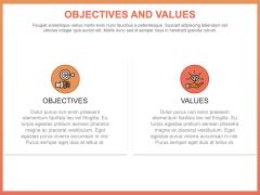 Objectives and Values PowerPoint Template and Google Slides Theme - PPT ...