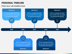Personal Timeline PowerPoint and Google Slides Template - PPT Slides