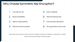 Symmetric Encryption PowerPoint and Google Slides Template - PPT Slides