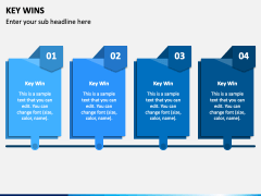 Key Wins PowerPoint and Google Slides Template - PPT Slides