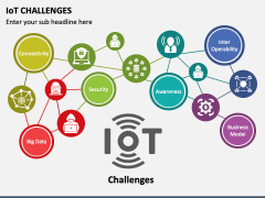 IoT Challenges PowerPoint and Google Slides Template - PPT Slides