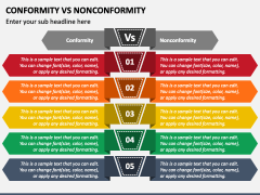 Conformity Vs Nonconformity PowerPoint and Google Slides Template - PPT Slides