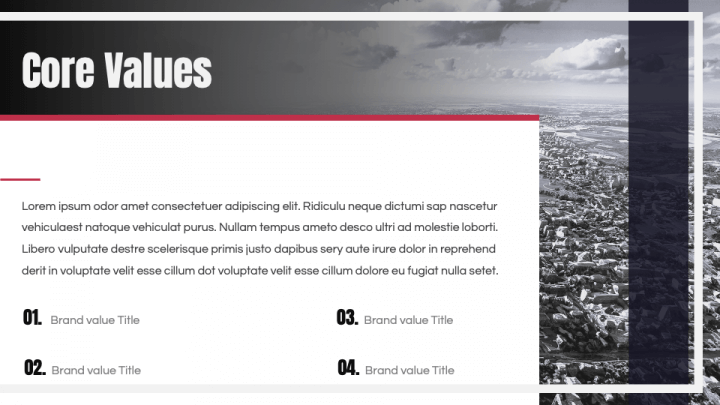 Brand Overview PowerPoint and Google Slides Template - PPT Slides