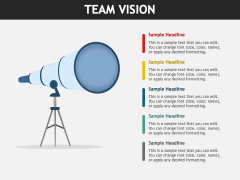 Team Vision PowerPoint and Google Slides Template - PPT Slides