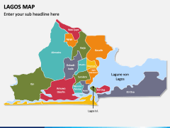 Lagos Map for PowerPoint and Google Slides - PPT Slides
