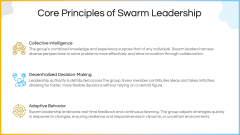 Swarm Leadership PowerPoint and Google Slides Template - PPT Slides