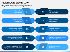 Healthcare Workflow PowerPoint and Google Slides Template - PPT Slides