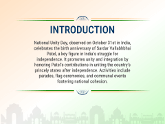 Free - National Unity Day PowerPoint Template and Google Slides Theme