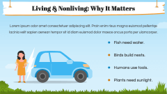 Free - Living and Nonliving Things PowerPoint and Google Slides ...