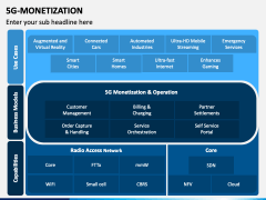 5G Monetization PowerPoint and Google Slides Template - PPT Slides