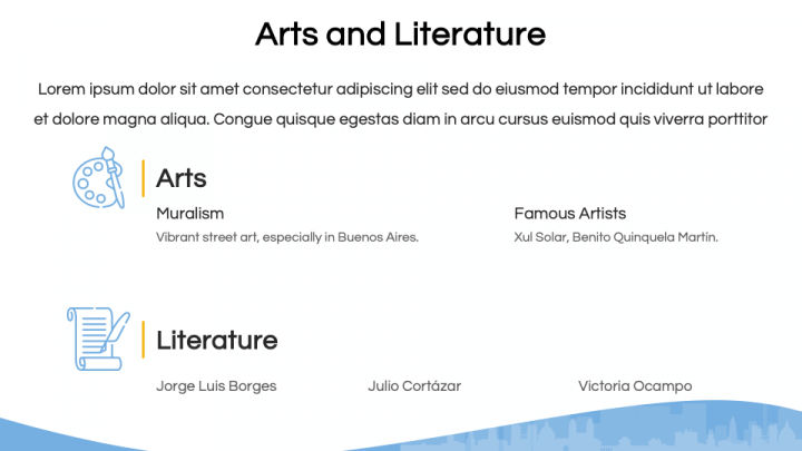 Free - Culture of Argentina Presentation for PowerPoint and Google Slides