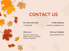 Free - Autumn Leaves Presentation Theme for PowerPoint and Google Slides