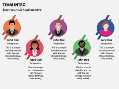 Free Team Intro PowerPoint and Google Slides Template - PPT Slides