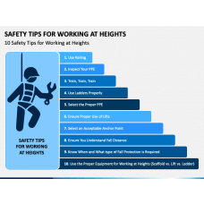 Work at Height PowerPoint Template - PPT Slides