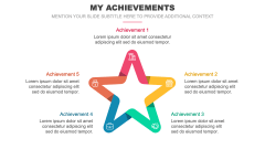 My Achievements PowerPoint and Google Slides Template - PPT Slides