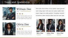 Hotel Management Company Portfolio PowerPoint and Google Slides ...