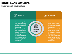 Benefits And Concerns PowerPoint Template - PPT Slides