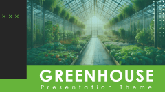 Free - Greenhouse Presentation Theme for PowerPoint and Google Slides ...