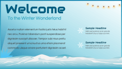 Free - Winter Party Theme for PowerPoint and Google Slides - PPT Slides