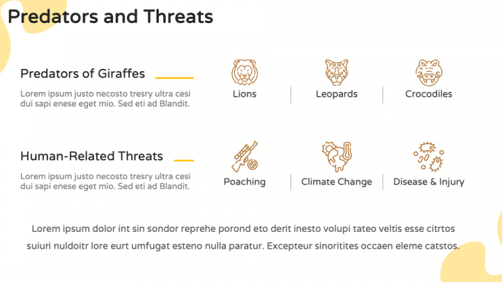 Free - Giraffe Presentation Theme for PowerPoint and Google Slides ...