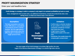 Profit Maximization Strategy PowerPoint and Google Slides Template ...