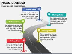 Project Challenges PowerPoint and Google Slides Template - PPT Slides