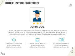 Free - About Student Presentation Theme for PowerPoint and Google Slides