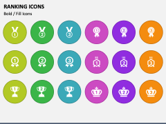 Ranking Icons for PowerPoint and Google Slides - PPT Slides