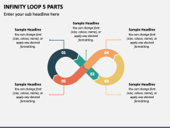 Infinity Loop 5 Parts for PowerPoint and Google Slides - PPT Slides
