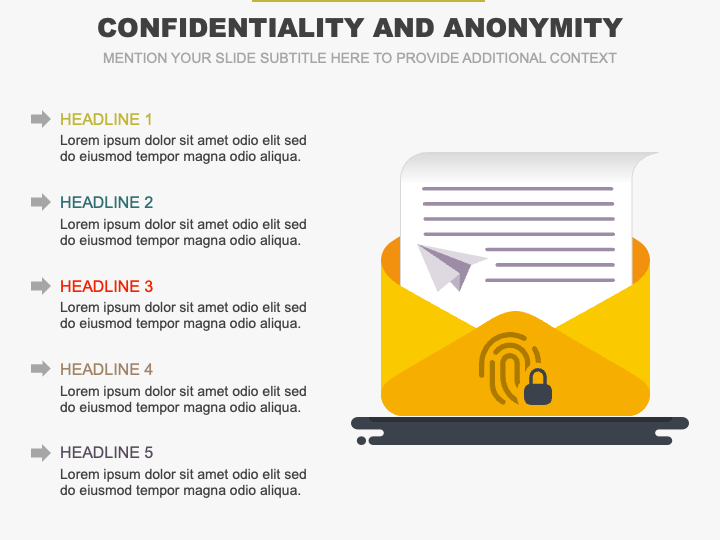 Confidentiality and Anonymity PowerPoint and Google Slides Template ...
