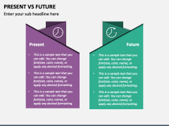 Present Vs Future PowerPoint and Google Slides Template - PPT Slides