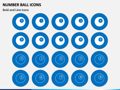 Number Ball Icons for PowerPoint and Google Slides - PPT Slides
