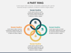 4 Part Ring for PowerPoint and Google Slides - PPT Slides