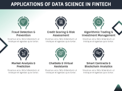 Data Science in FinTech PowerPoint and Google Slides Template - PPT Slides