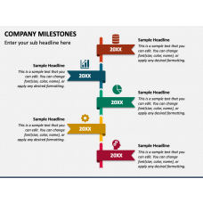Major Milestones PowerPoint Template and Google Slides Theme