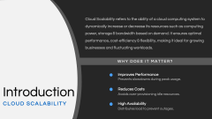 Cloud Scalability PowerPoint and Google Slides Template - PPT Slides
