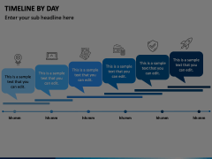 Timeline By Day PowerPoint and Google Slides Template - PPT Slides