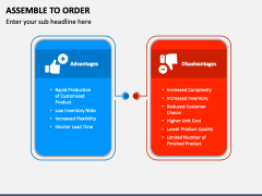 Assemble To Order PowerPoint and Google Slides Template - PPT Slides