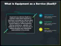 Equipment as a Service PowerPoint and Google Slides Template - PPT Slides