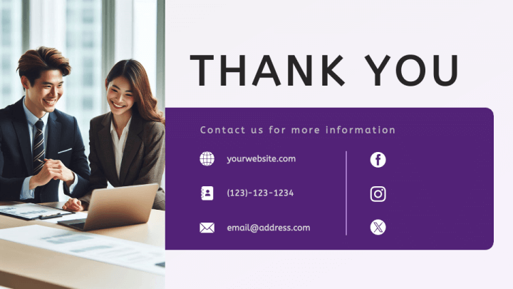 Business Consultant Profile PowerPoint and Google Slides Template - PPT ...