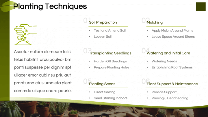 Free - Gardening Workshop Presentation for PowerPoint and Google Slides ...