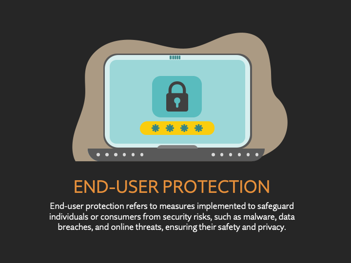 End-User Protection PowerPoint and Google Slides Template - PPT Slides