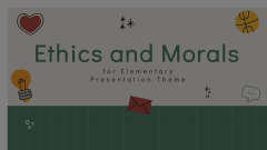 Free - Ethics and Morals for Elementary Presentation for PowerPoint and ...