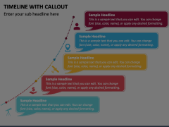 Timeline with Callout PowerPoint Template and Google Slides Theme