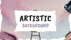 Free - Artistic Background Theme for PowerPoint and Google Slides - PPT ...