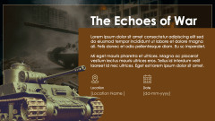 Free - World War Theme for PowerPoint and Google Slides - PPT Slides
