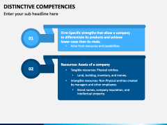 Distinctive Competencies PowerPoint and Google Slides Template - PPT Slides