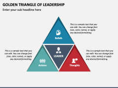 Golden Triangle of Leadership PowerPoint and Google Slides Template ...
