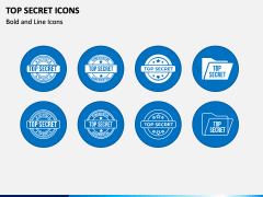 Top Secret Icons for PowerPoint and Google Slides - PPT Slides